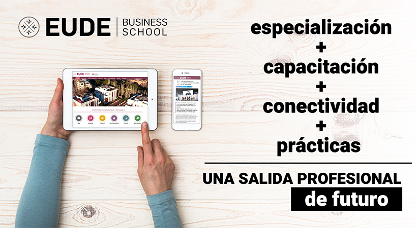 90% de alumnos de EUDE consiguen practicas | EUDE BusinessSchool