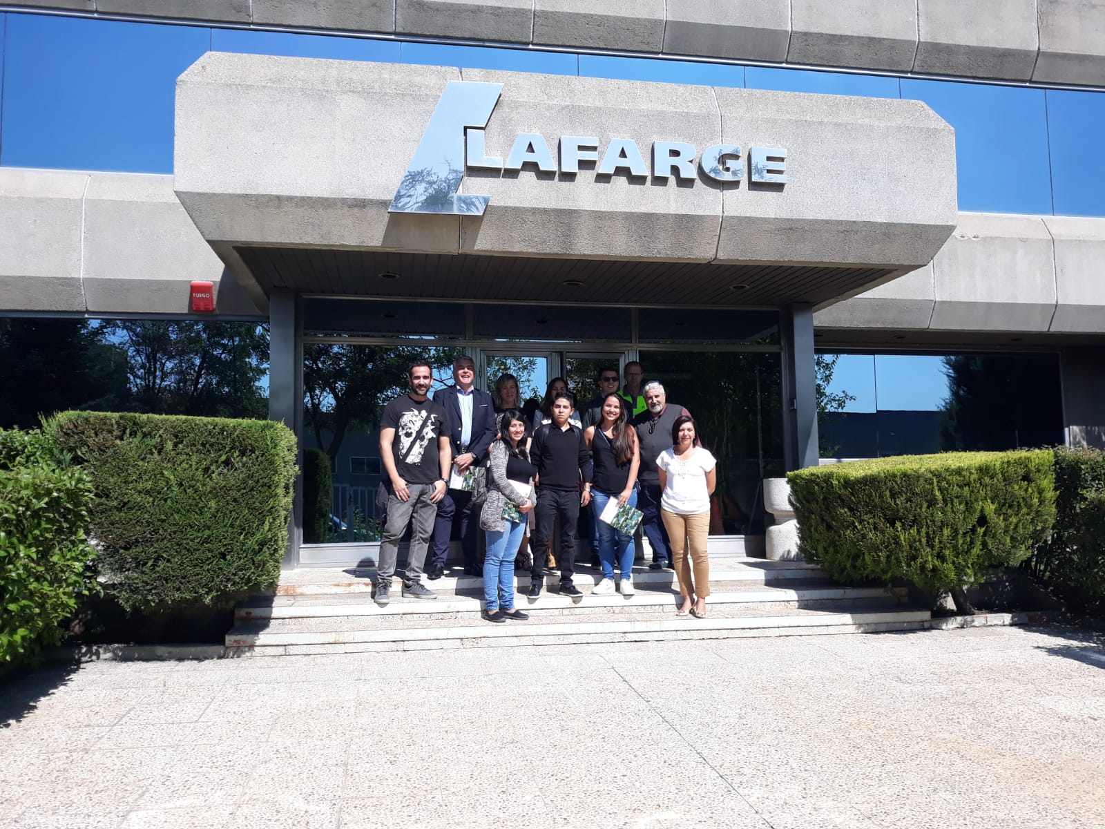 Jornada de trabajo en LafargeHolcim | EUDE Business School