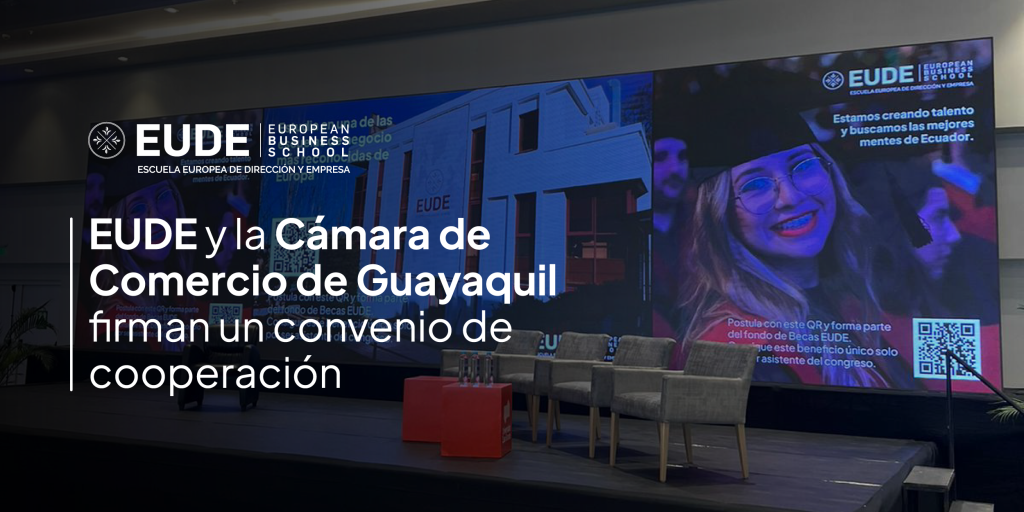 EUDE y la Cámara de Comercio de Guayaquil firman un convenio conjunto